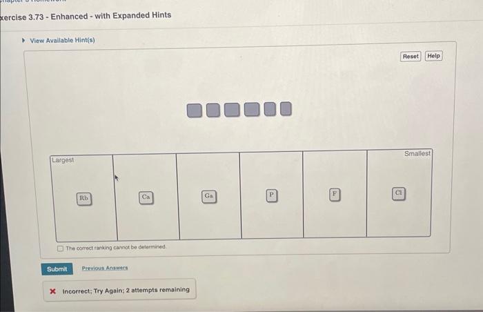 Solved xercise 3.73 - Enhanced - with Expanded Hints View | Chegg.com