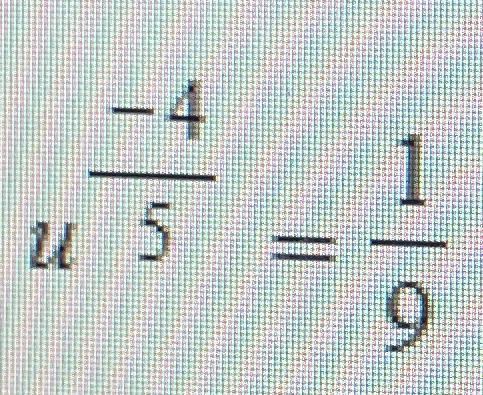 Solved u-45=19 | Chegg.com