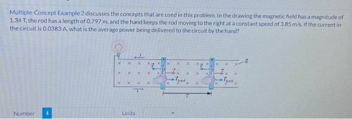 Solved Multiple Concept Example 2 discusses the concepts | Chegg.com