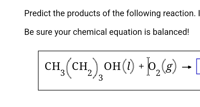 Solved Predict the products of the following | Chegg.com