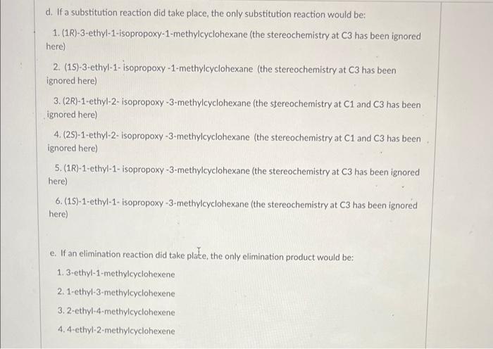 Solved When the molecule below is reacted with (CH3)2CHO | Chegg.com