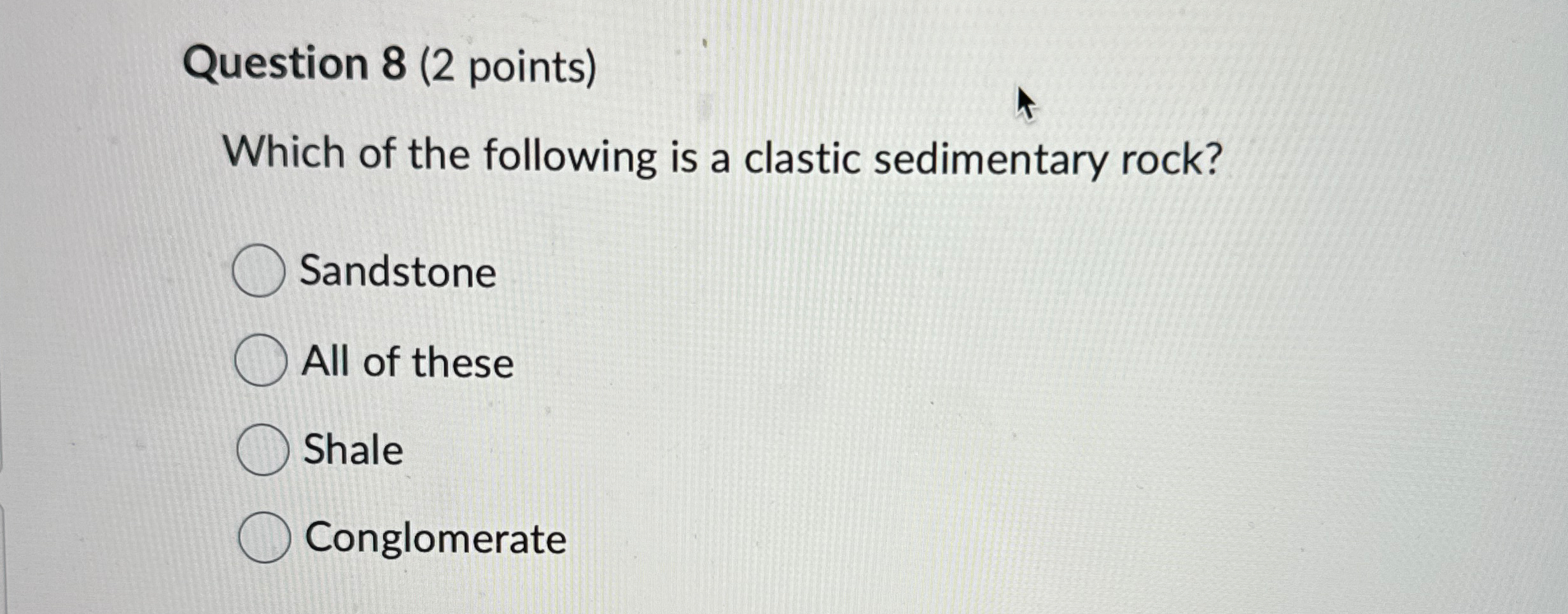Solved Question 8 (2 ﻿points)Which of the following is a | Chegg.com