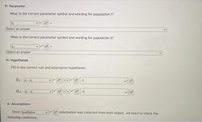Solved P: Parameter What is the correct parameter symbol | Chegg.com