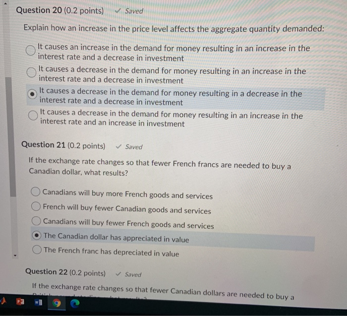 Solved Question 20 (0.2 points) Saved Explain how an | Chegg.com