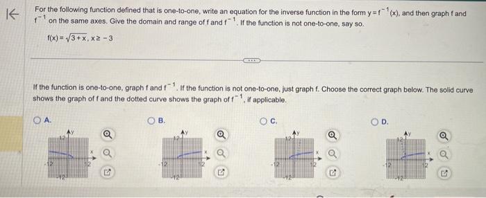 Solved For the following function defined that is | Chegg.com