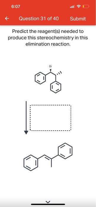 Solved Predict reagents needed to complete this E2 | Chegg.com Solved Predict reagents needed to complete this E2 | Chegg.com