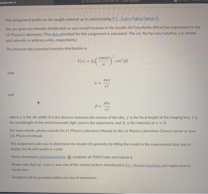 Solved Page import numpy as np from scipy.optimize import | Chegg.com