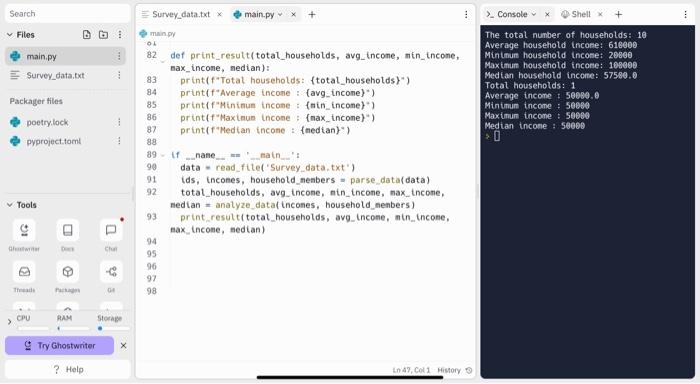 PLEASE HELP WITH CS PROJECT CODED IN PYTHON. Please | Chegg.com