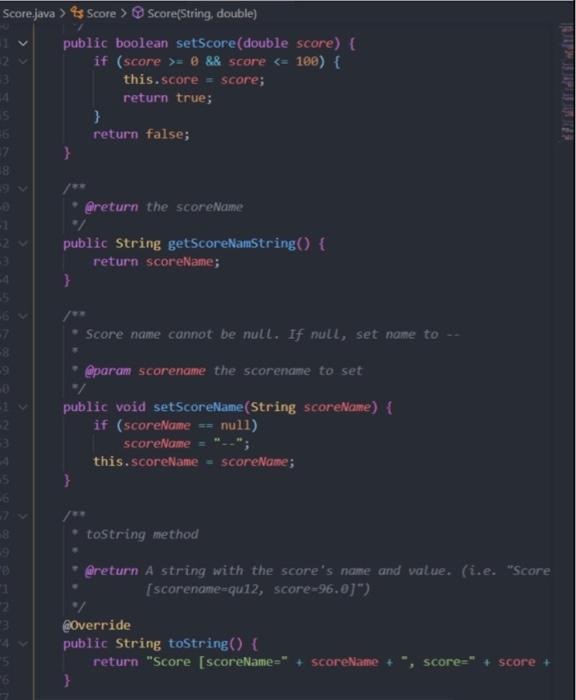Solved Java Programming language Using information from the | Chegg.com