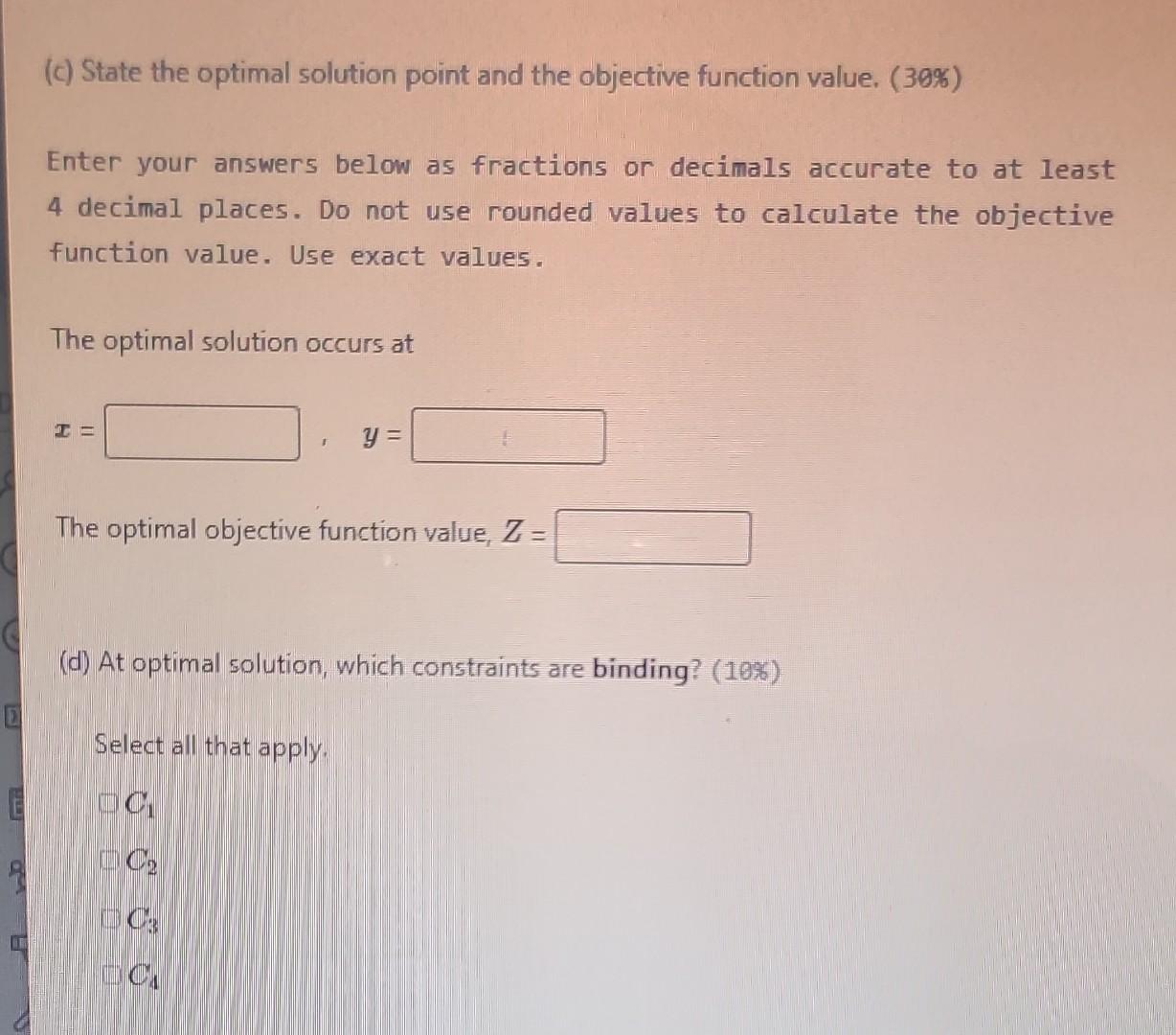 Solved Consider this linear program: Minimize Z=53x+46y | Chegg.com