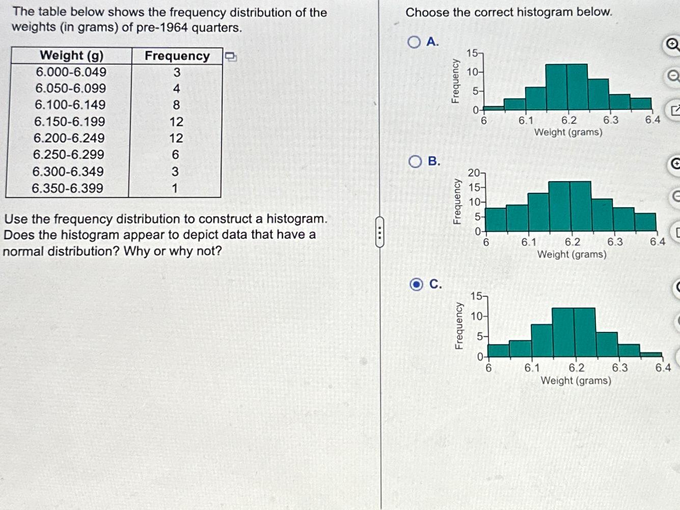 Solved The table below shows the frequency distribution of | Chegg.com