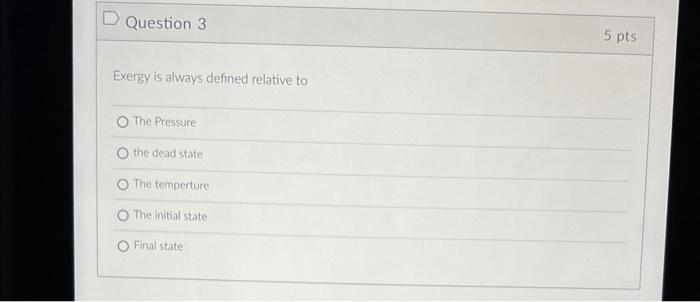 Solved The work potential of the energy contained in a | Chegg.com