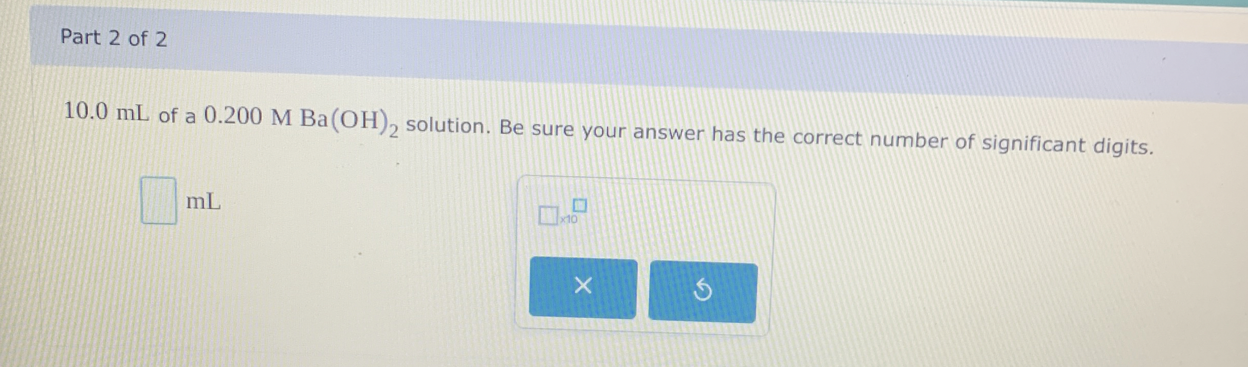 Solved What volume of a 0.500 ﻿M HCl solution is needed to | Chegg.com