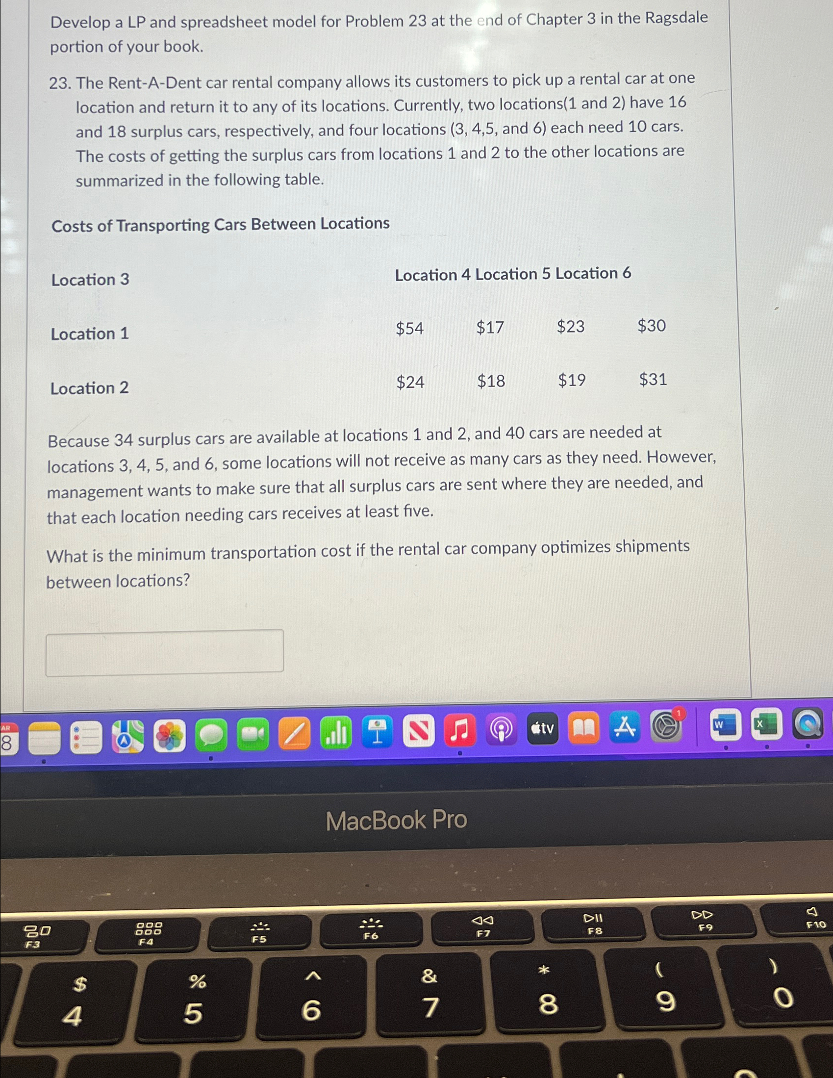 Solved Develop a LP and spreadsheet model for Problem 23 ﻿at | Chegg.com