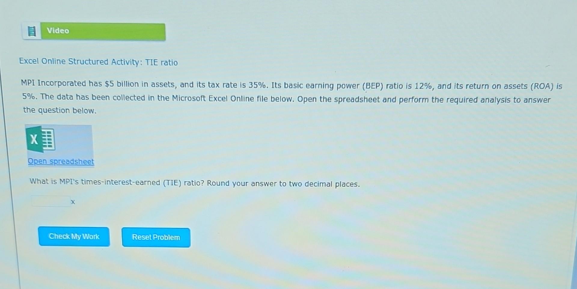 Solved MPI Incorporated has $5 billion in assets, and its | Chegg.com