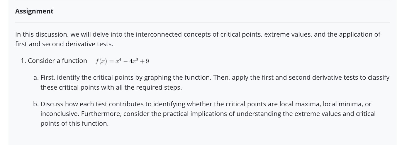 Solved Calculus In this discussion, we will delve into the | Chegg.com