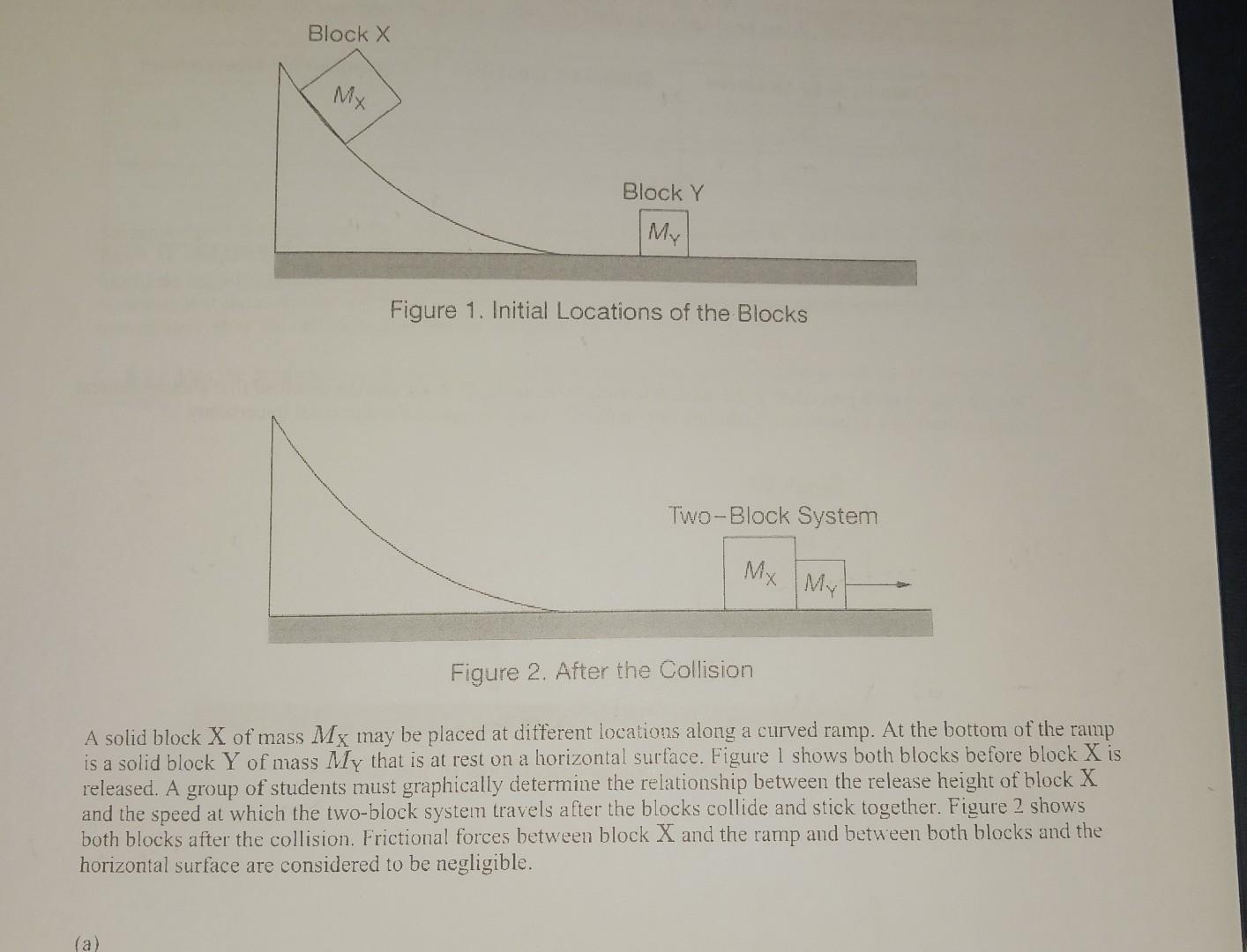Students repeat the experiment but replace block X | Chegg.com