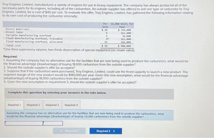Solved Please help with Requirements 1, 2, 3 & 4 | Chegg.com