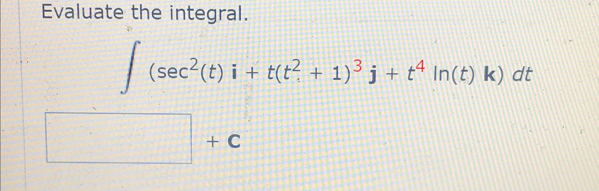 Solved Evaluate the | Chegg.com