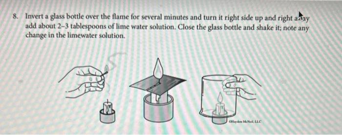 Solved Write observations and data for each procedure step. | Chegg.com