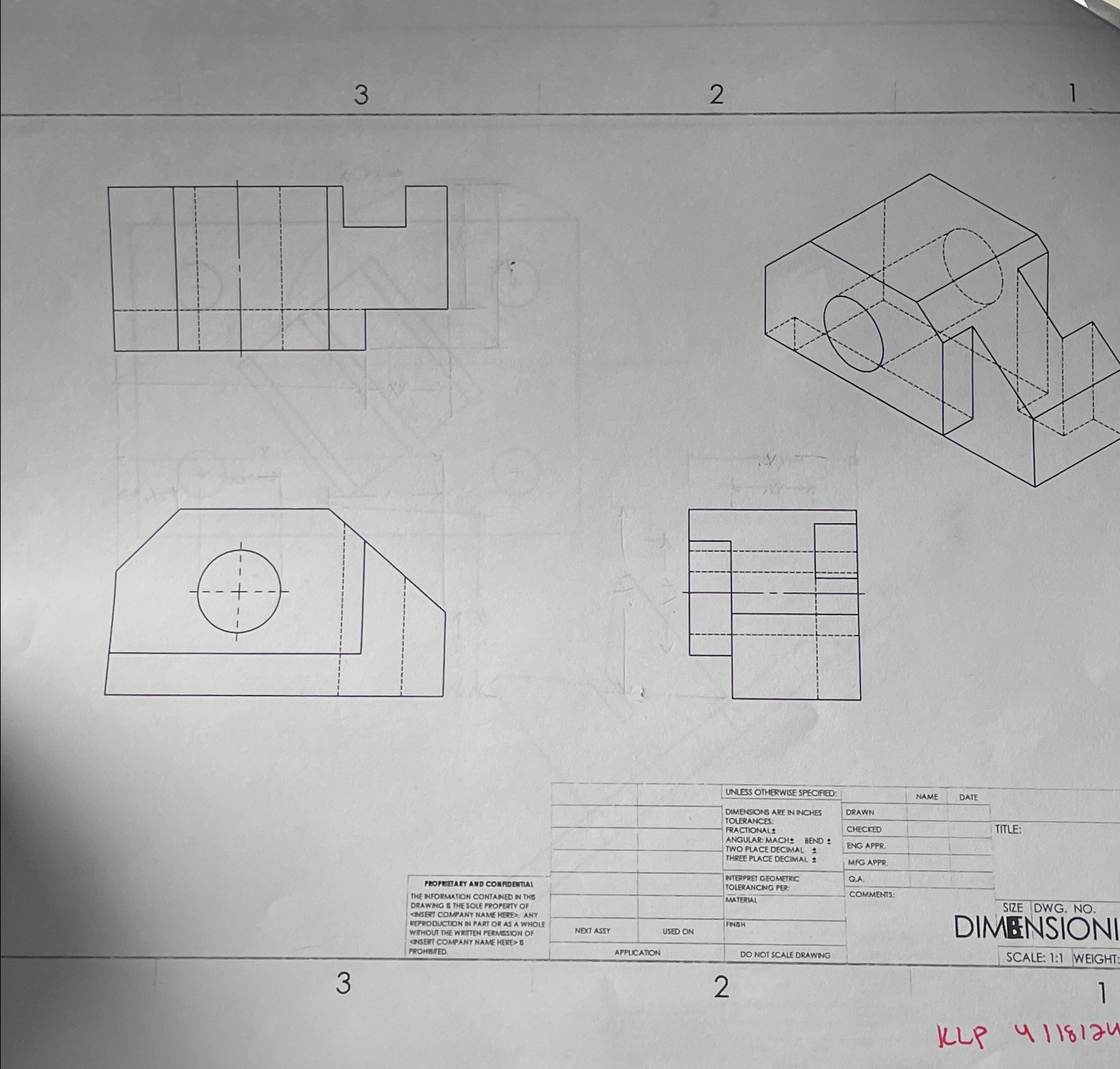 Solved Dimension each view using .xx | Chegg.com