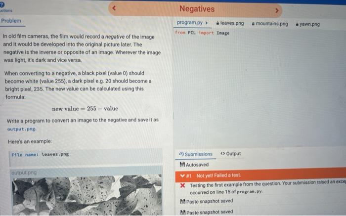 Solved How To Do This Problem On Grok Introduction To Image