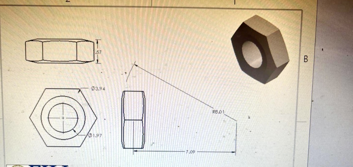 Solved Help me do this on solidworks please. Probide a | Chegg.com