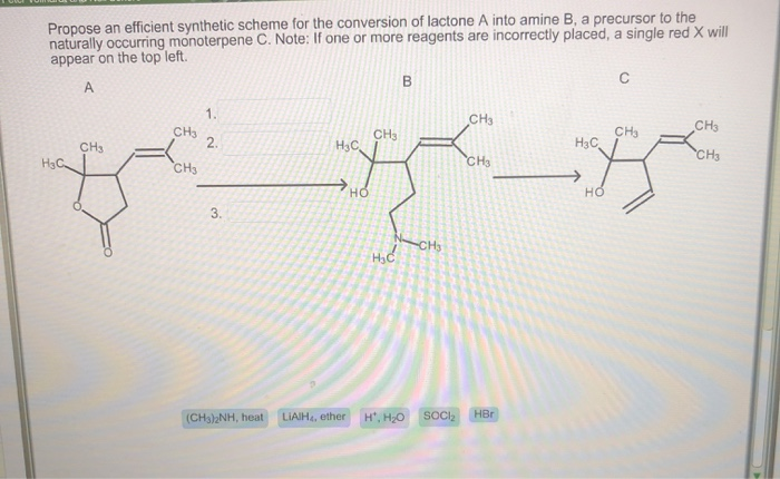 Solved Propose an efficient synthetic scheme for the | Chegg.com