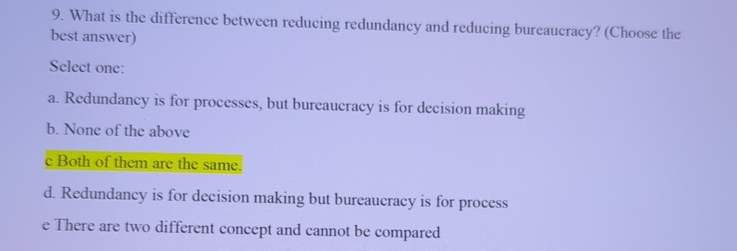 Solved What is the difference between reducing redundancy | Chegg.com
