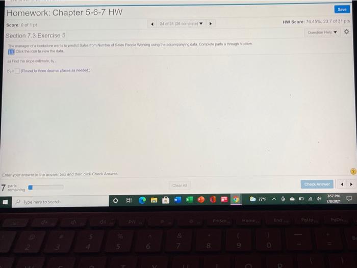 Solved mework: Chapter 5-6-7 HW Share e: 0 of 1 pt 24 of | Chegg.com Solved mework: Chapter 5-6-7 HW Share e: 0 of 1 pt 24 of | Chegg.com