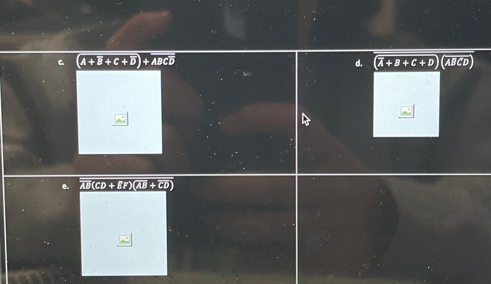 Solved Apply DeMorgans Theorem | Chegg.com