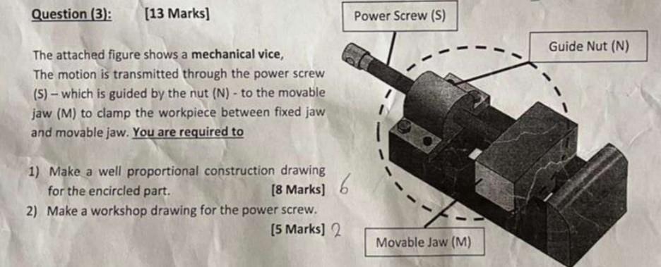 Solved this is a machine design question which i need answer | Chegg.com
