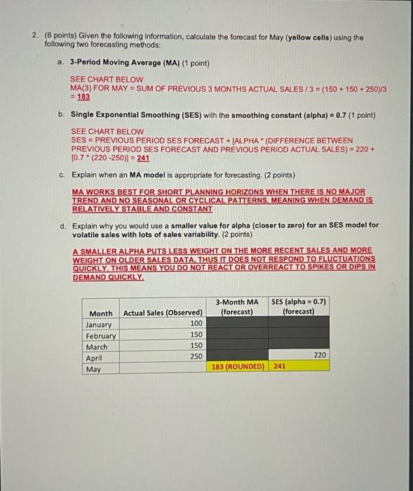 Solved Module 2 HW: Capacity and Demand Planning Answer the | Chegg.com