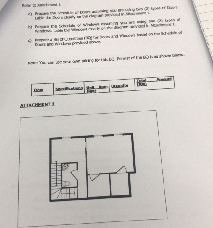 Solved Refer to Attachment 1a) ﻿Prepare the Schedule of | Chegg.com