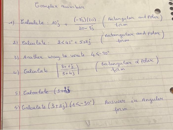 Gomplex number 1) Calculate: 10j+20−8j(−8j)(20) | Chegg.com
