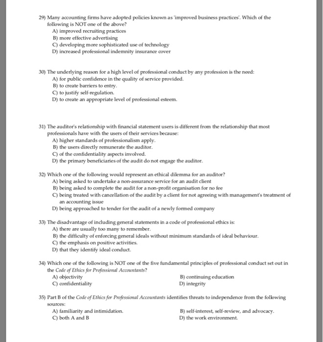 Solved Chapter Three MULTIPLE CHOICE. Choose the one | Chegg.com