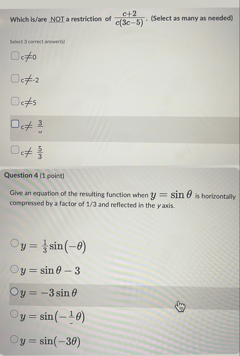 Solved Please answer both questions. Thank you so much. | Chegg.com