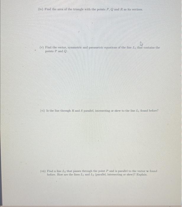 Solved (a) For the following points | Chegg.com