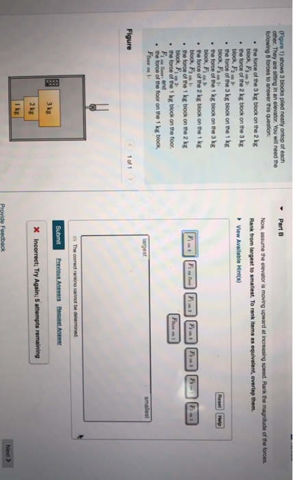 Solved: Part B Now, Assume The Elevator Is Moving Upward A... | Chegg.com