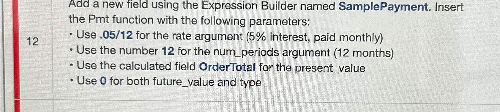 Solved Add a new field using the Expression Builder named | Chegg.com