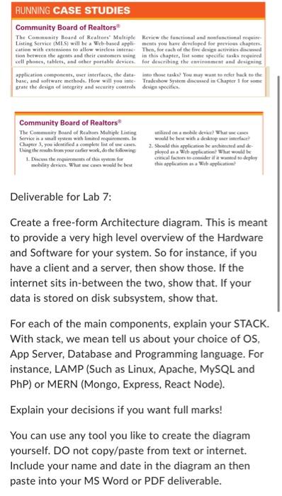 Solved Deliverable for Lab 7: Create a free-form | Chegg.com