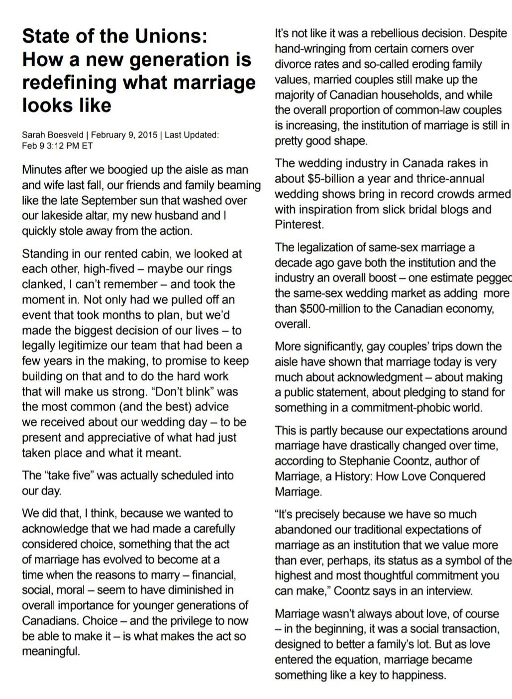 1. Read the articles titled "The Disestablishment of | Chegg.com