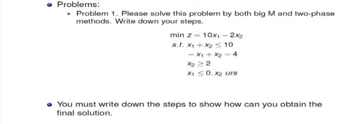 Solved Problems: - Problem 1. Please solve this problem by | Chegg.com