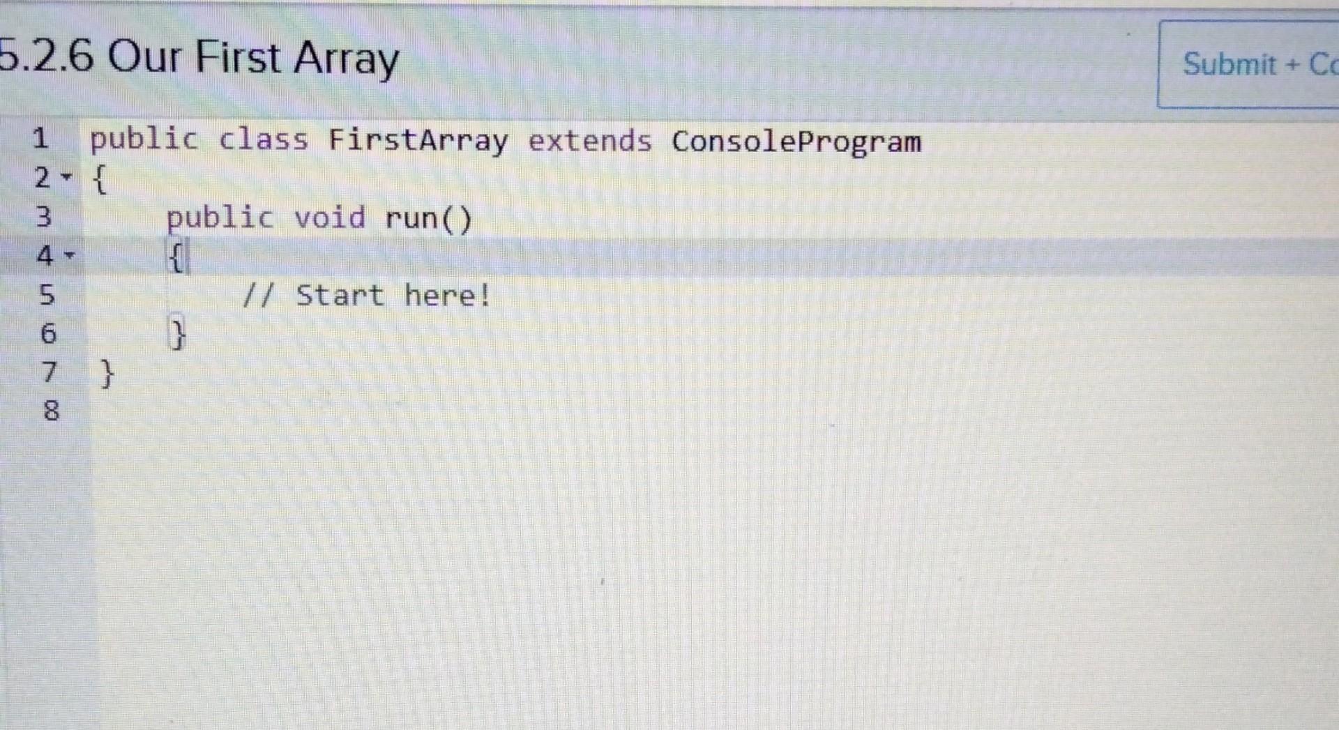 Solved 5 points Status: Not Submitted Let's make our first | Chegg.com