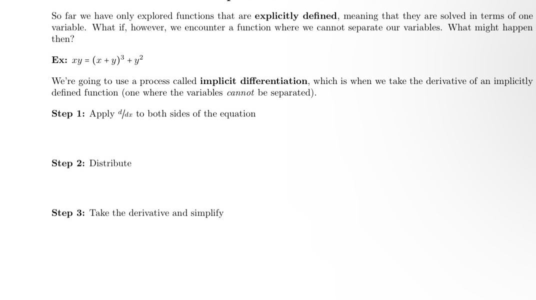 Solved So far we have only explored functions that are | Chegg.com