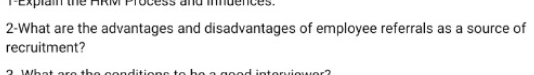 Solved 2-What are the advantages and disadvantages of | Chegg.com
