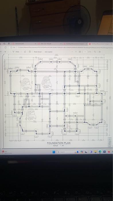 Solved Residential Building of the attached drawing. | Chegg.com