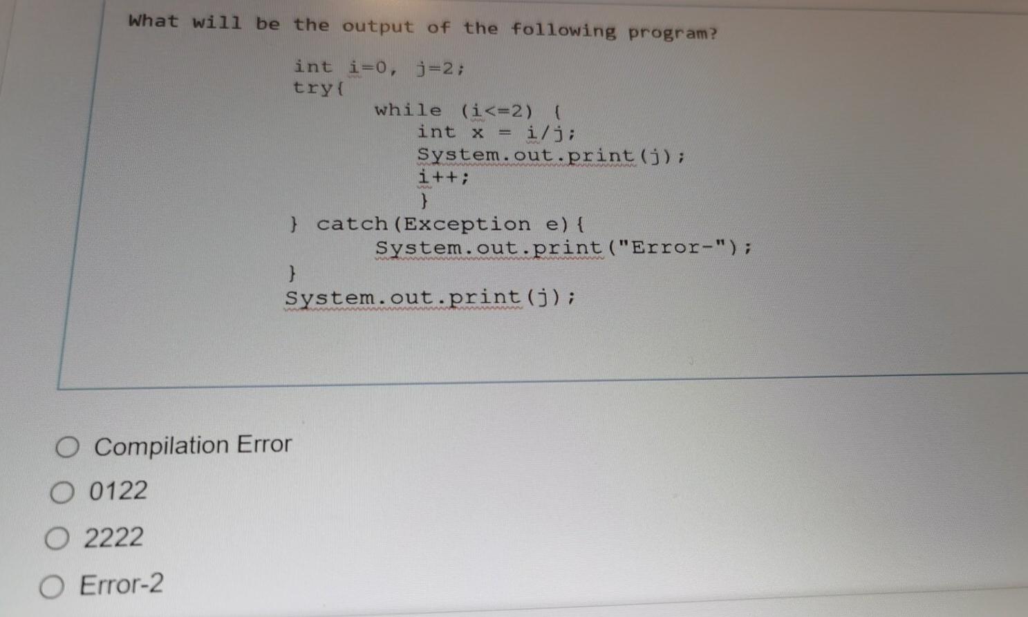 Solved What will be the output of the following program? int | Chegg.com