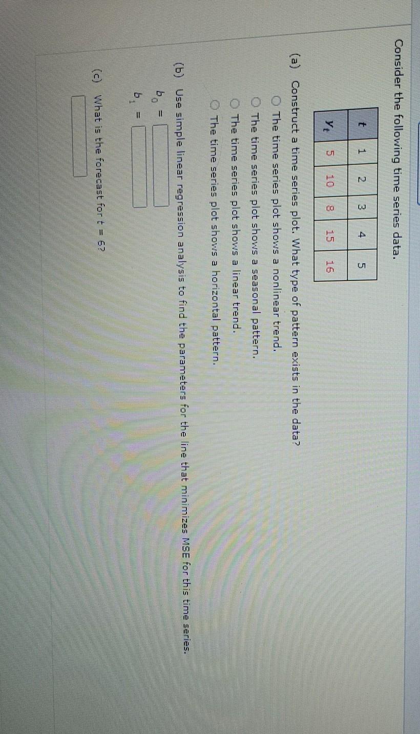 Solved If you could please explain how to do the linear | Chegg.com