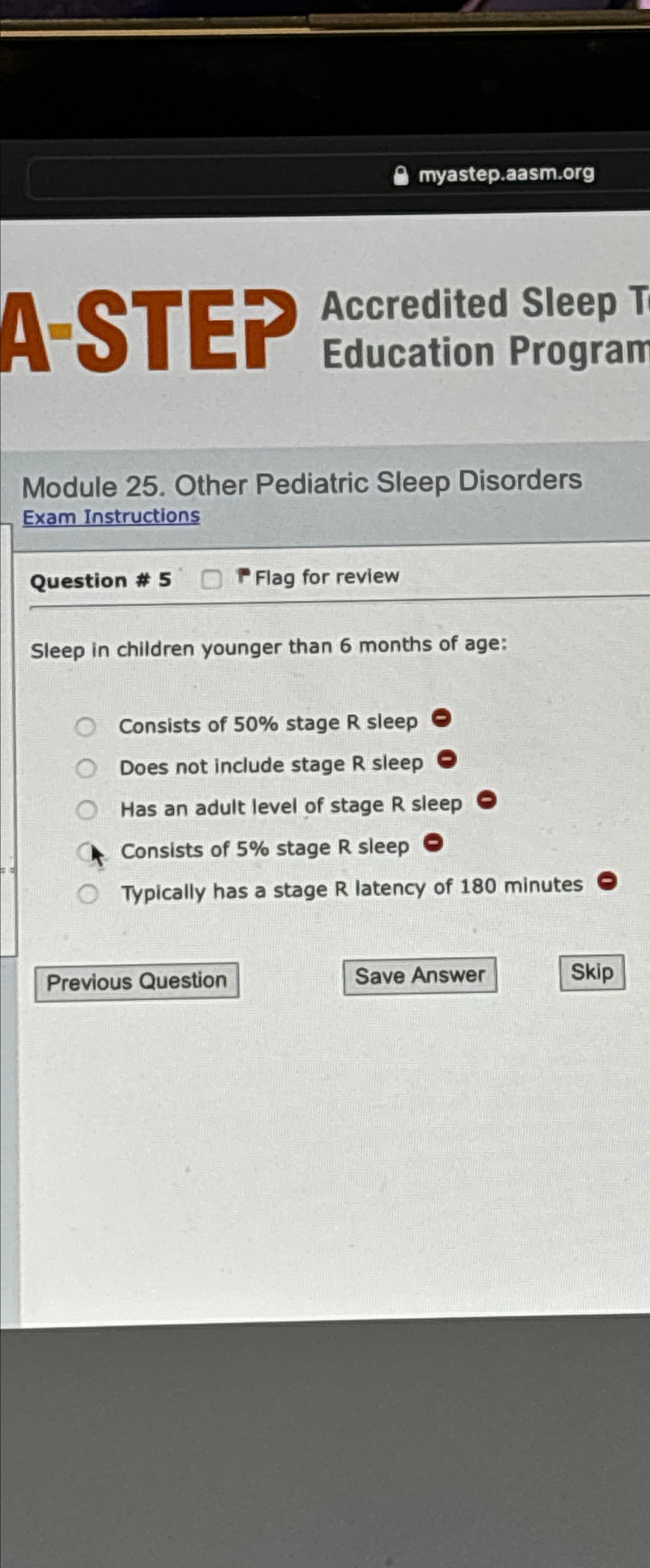 Solved myastep.aasm.orgAccredited SleepEducation | Chegg.com